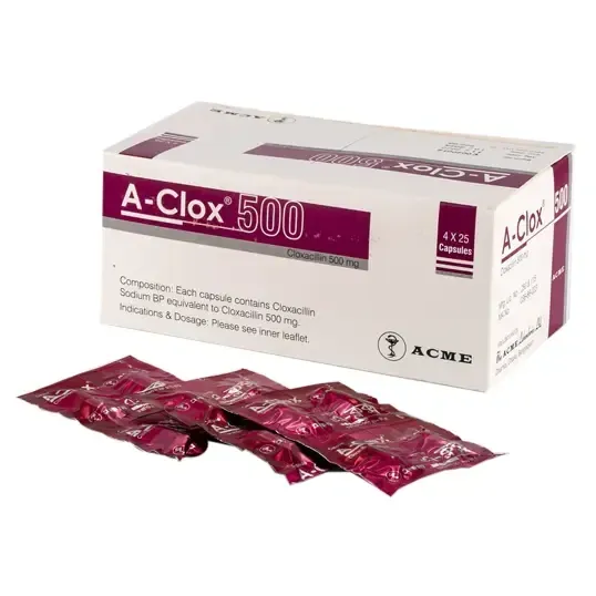 এ-ক্লক্স ক্যাপসুল ৫০০ মি.গ্রা. | A-Clox Capsule 500 mg | Medexly
