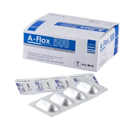 এ-ফ্লক্স ৫০০ মি.গ্রা. ক্যাপসুল | A-Flox 500 mg Capsule | ACME ...