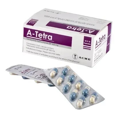 এ-টেট্রা ক্যাপসুল ৫০০ মিগ্রা | A-Tetra Capsule 500 mg