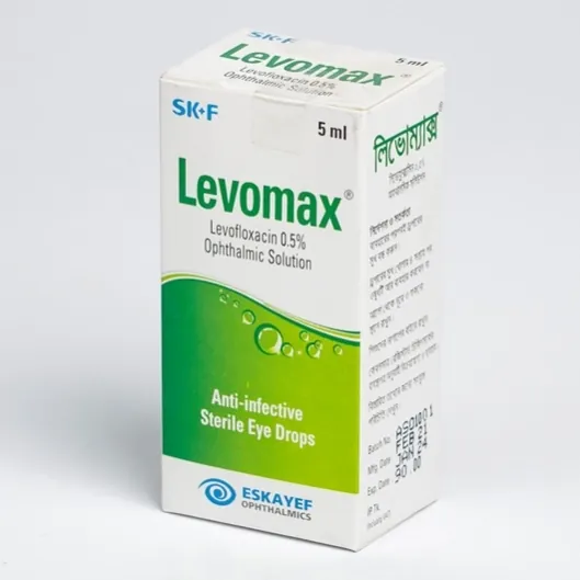 লেভোম্যাক্স চোখের ড্রপ ০.৫% | Levomax Ophthalmic Solution 0.5%