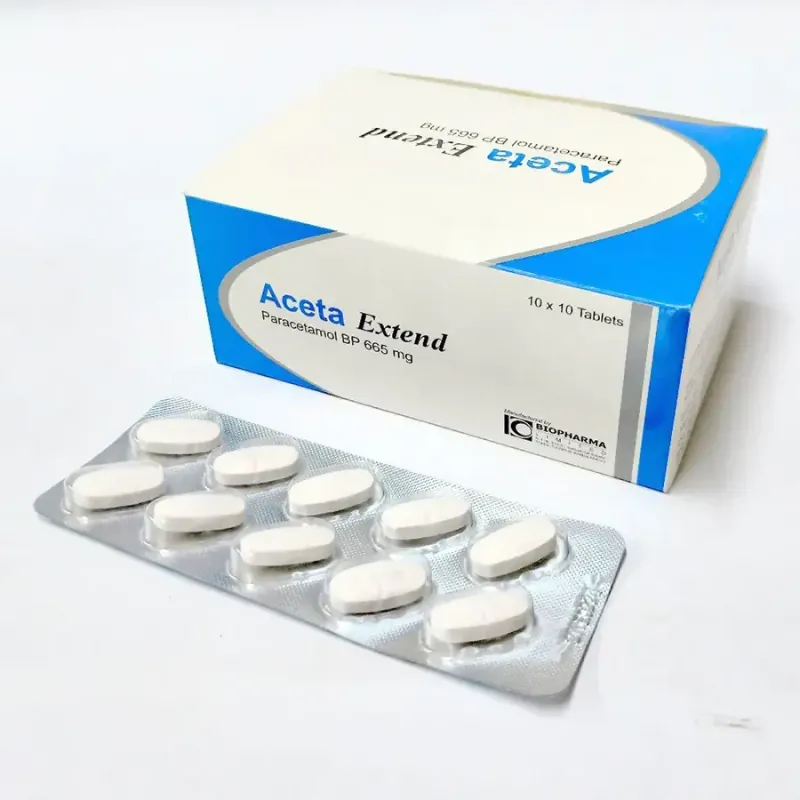 এসিটা এক্সটেন্ড ৬৬৫ মি.গ্রা. ট্যাবলেট | Aceta Extend 665 mg Tablet