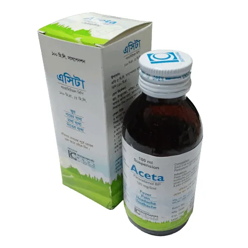 অ্যাসিটা ওরাল সাসপেনশন ১২০ মি.গ্রা./৫ মি.লি. | Aceta Oral Suspension ...